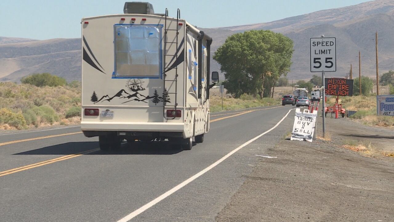 Burners deal with lengthy traffic delays as they enter Black Rock City