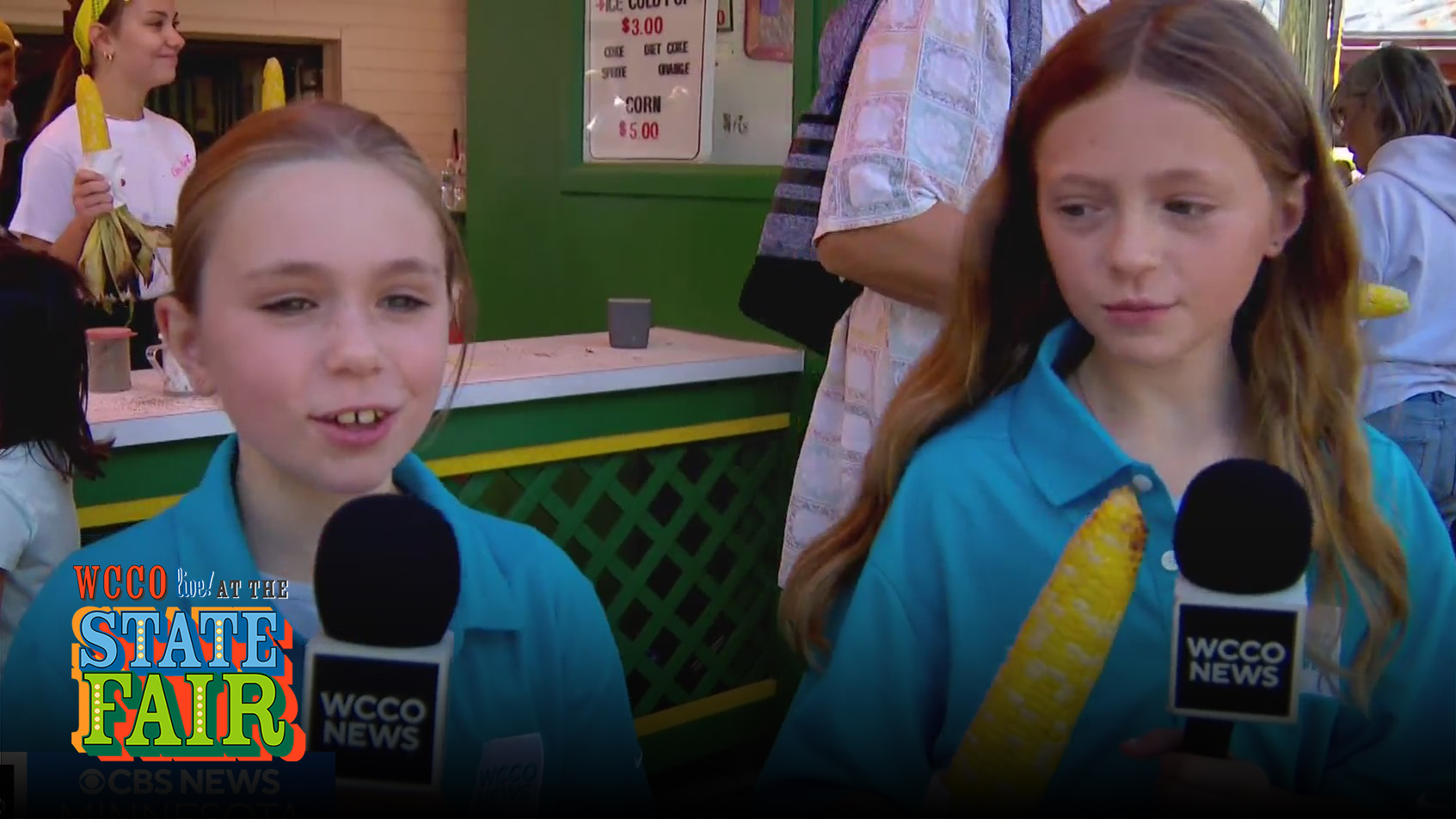 WCCO's kid reporters get the true scoop on the best fair foods