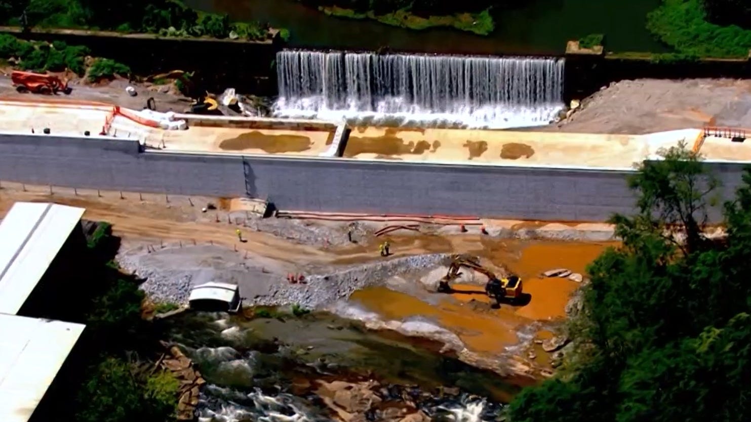 Conestee Dam's replacement ready nearly two years ahead of schedule