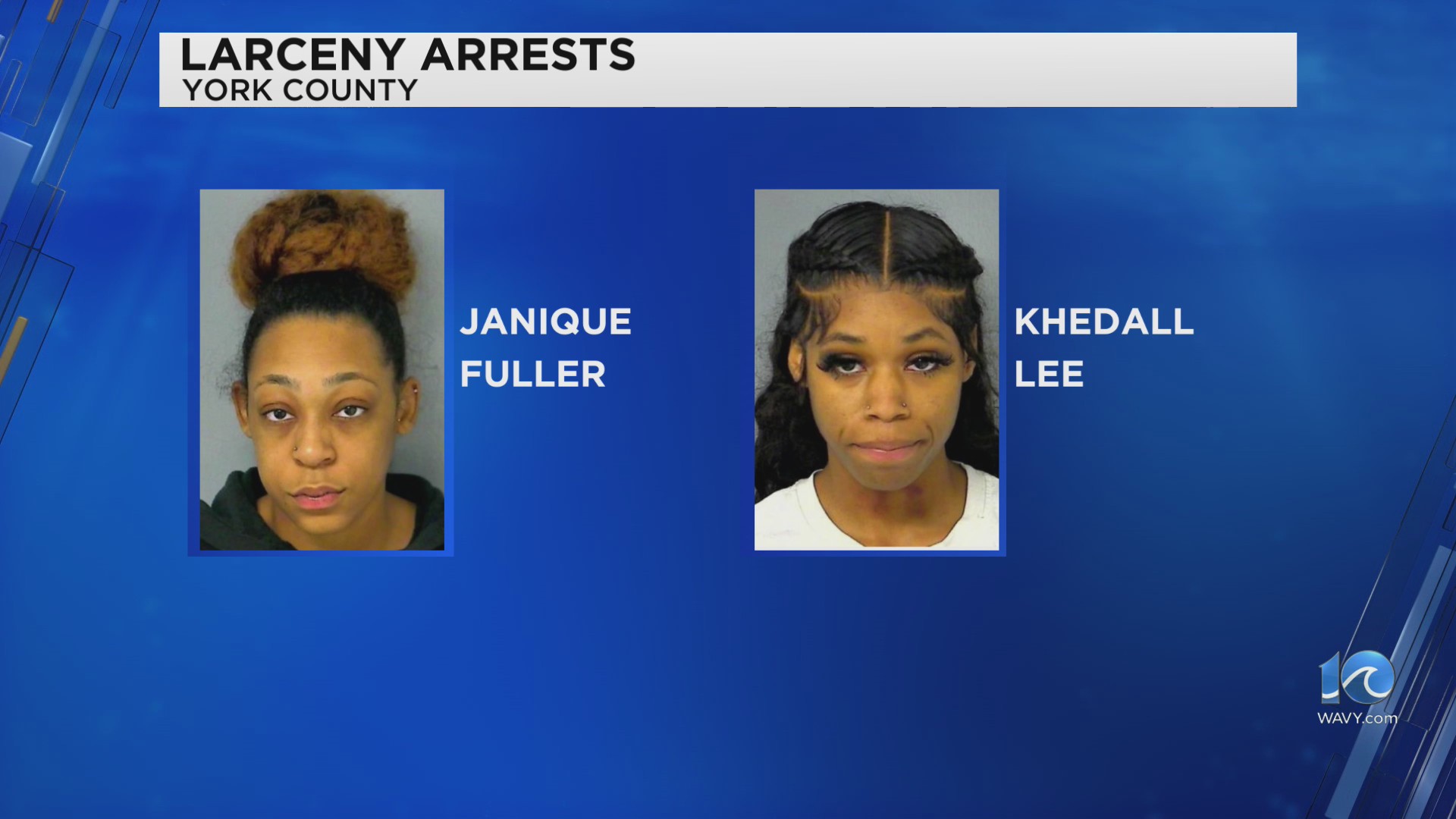 Deputies arrest two women for Walmart merchandise theft