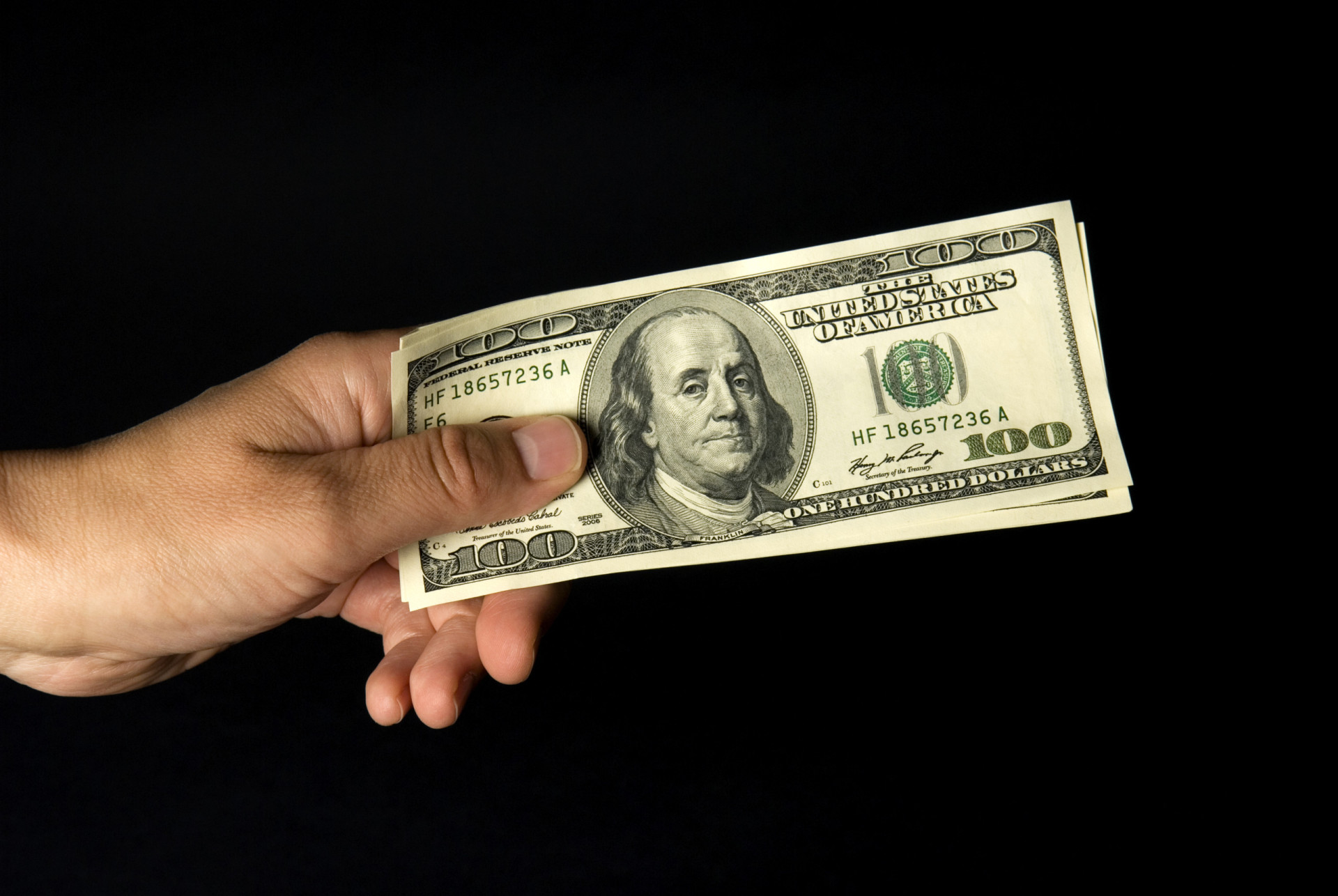 Uventede steder, hvor den amerikanske dollar er valuta