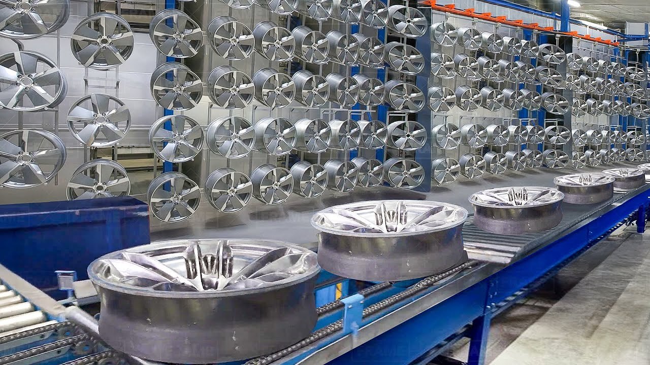 Inside Massive Factory Producing Millions of Rims From Scratch Every Year