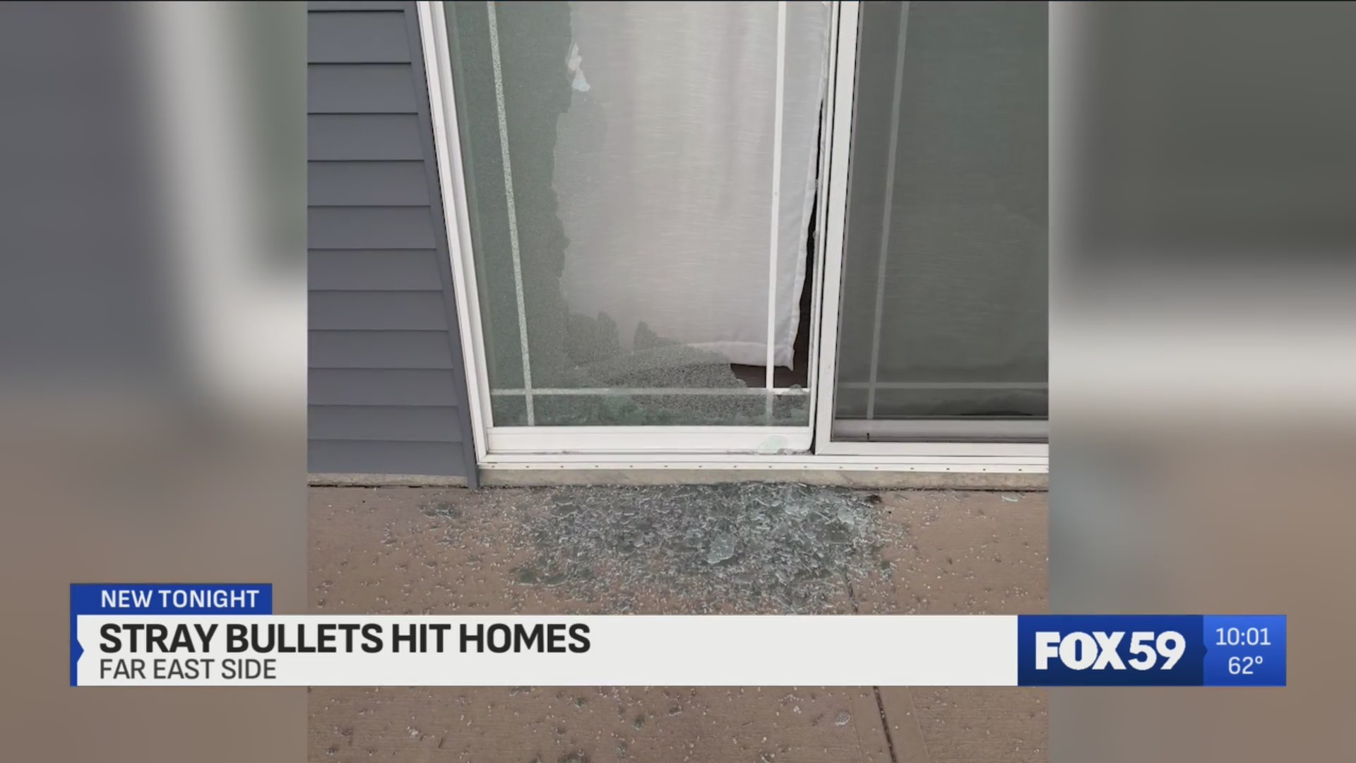 Stray bullets hit homes on far east side of Indianapolis