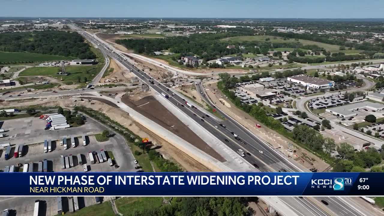 Iowa's Interstate 35/80 sees ramp changes amid ongoing construction