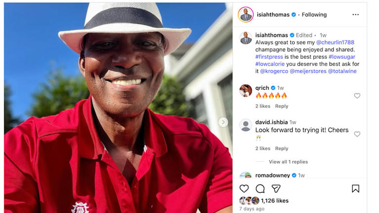 NBA Fans Send Love To Pistons Legend Isiah Thomas