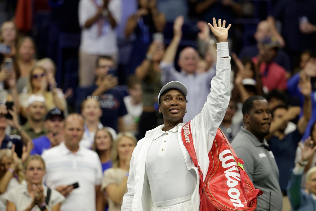 Emotional Venus Williams, 45, falls short of remarkable victory on US ...