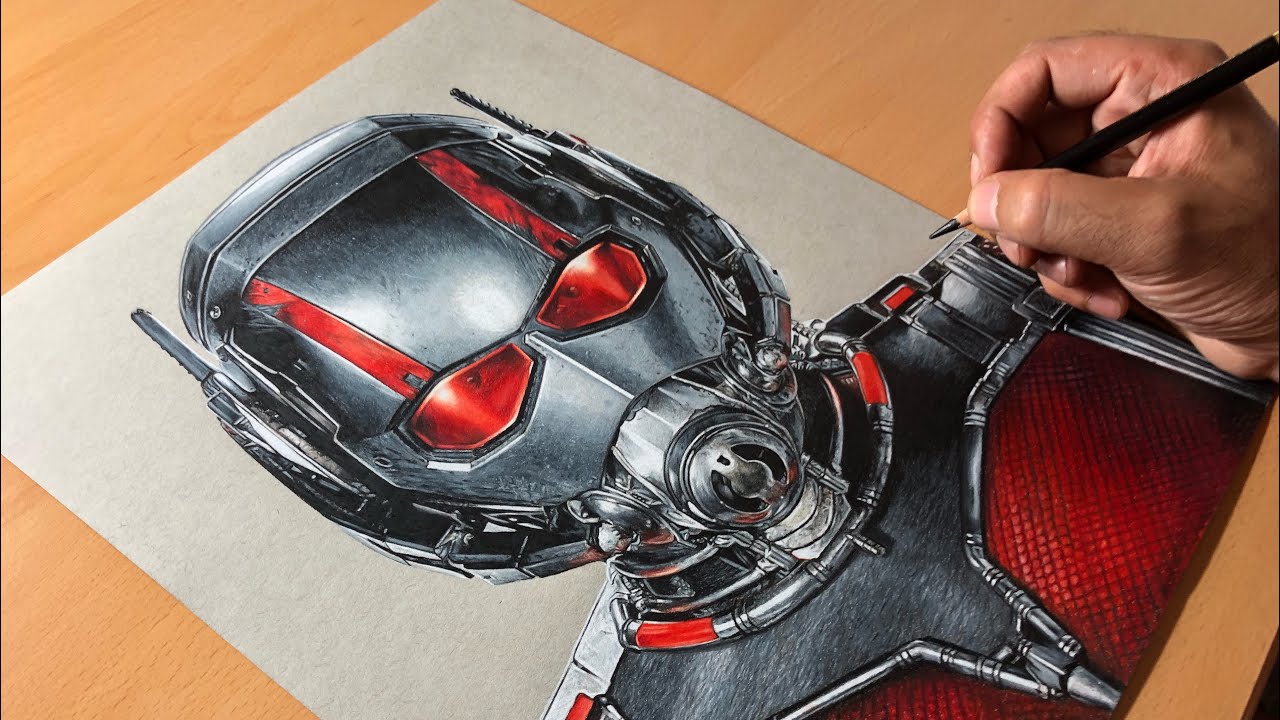You won’t believe this Ant-Man drawing took only one timelapse