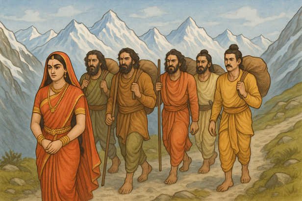 The Last Journey of the Pandavas and Draupadi: Lessons from Their ...
