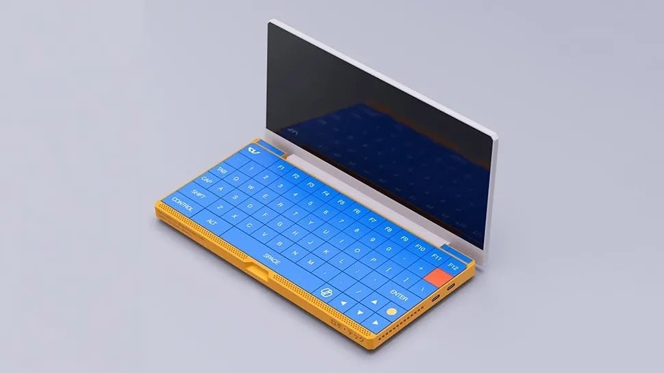 Ce prototype de PC portable miniature a été conçu par un seul employé ...