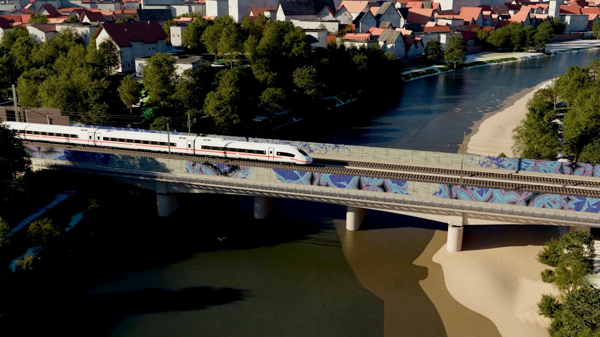 Projekt geht voran: Pläne für ICE-Strecke zwischen Ulm und Augsburg ...