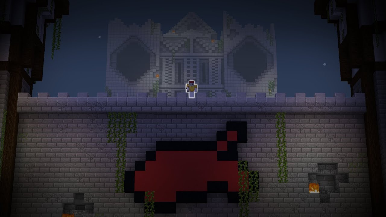 Minecraft Castle Breach Challenge 1 vs 50 Players