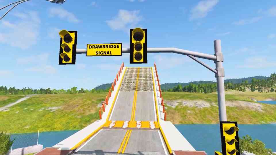 Cars vs Draw Bridge NDN01 | Crazy Vehicle Jumping and Crashing over ...
