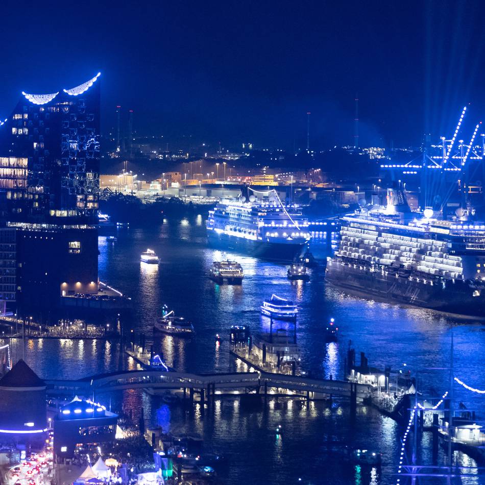 Acht Kreuzfahrt-Giganten bei Cruise Days 2025 in Hamburg dabei