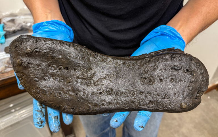 Roman foot soldiers or foot giants? 2,000-year-old giant Roman shoe ...