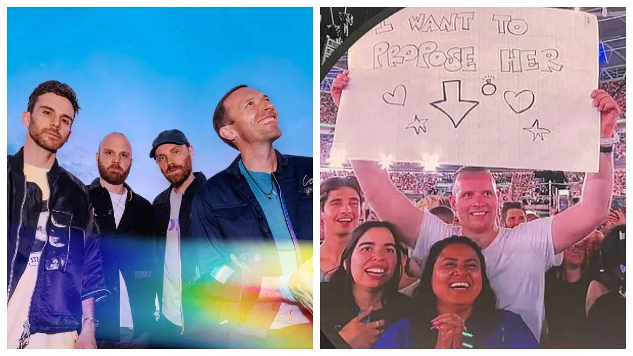 Coldplay makes up for CEO affair scandal; helps fan propose to ...