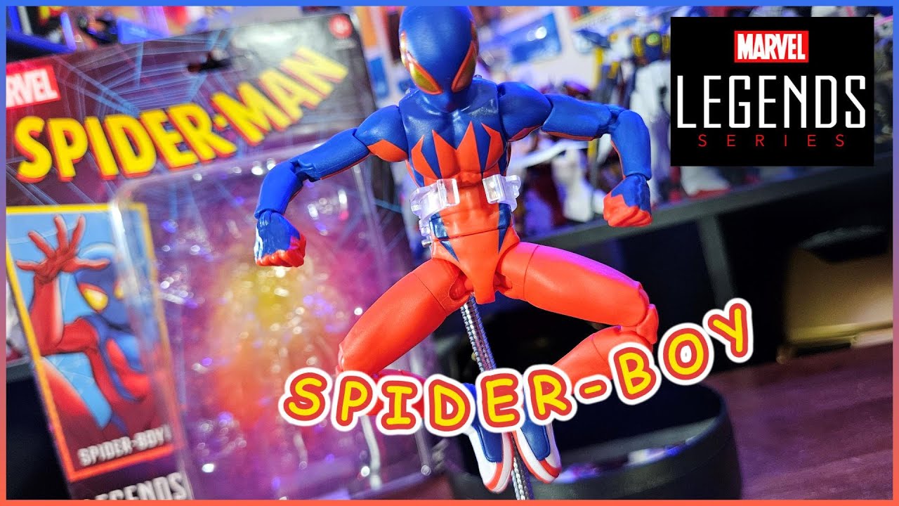 Marvel Legends Spider-boy Webless Wonder Action Figure Review