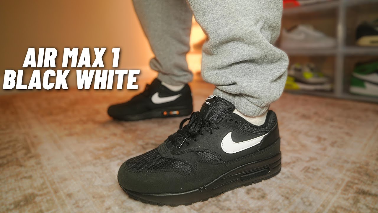 Back to School Banger: Nike Air Max 1 Black White Review