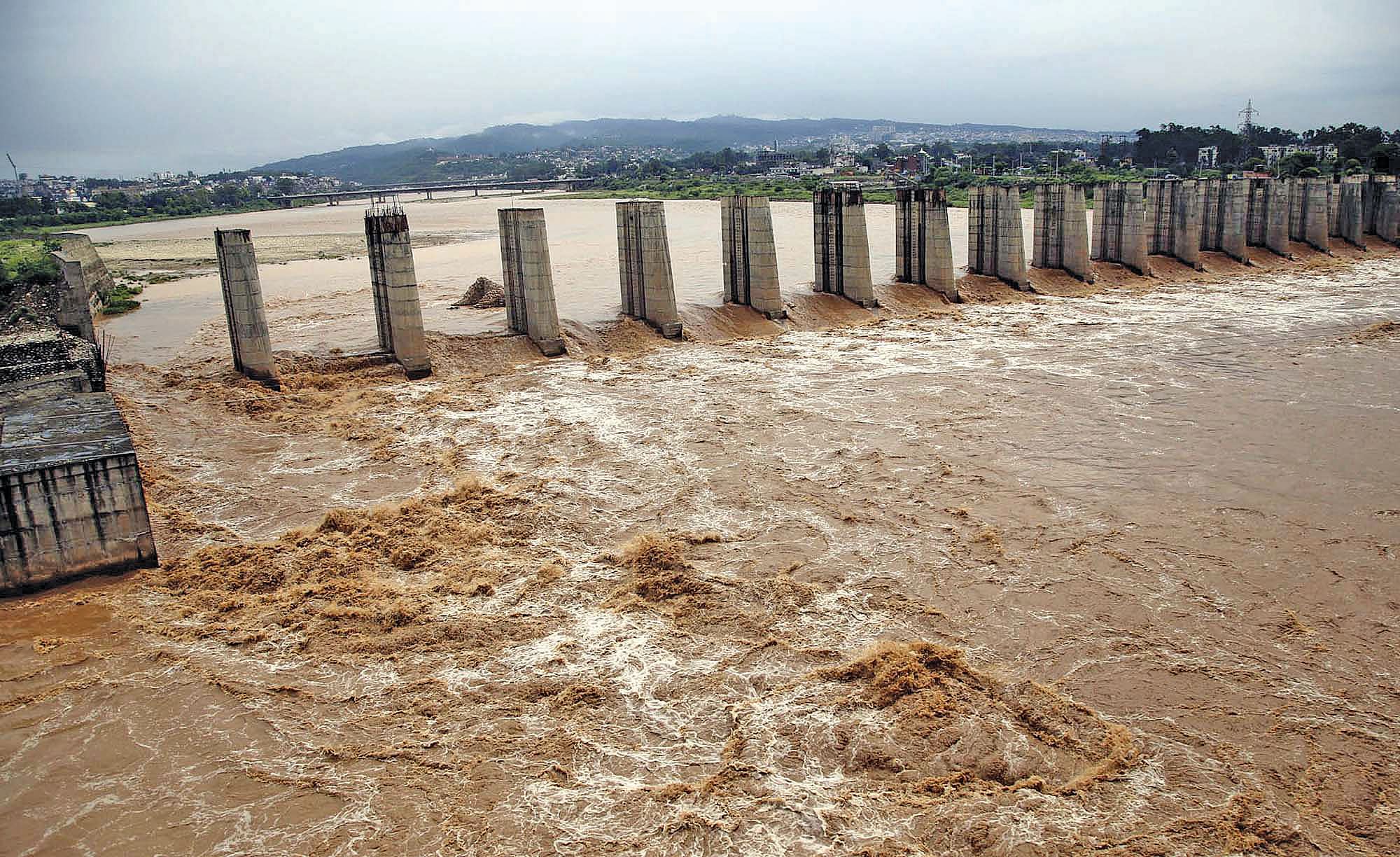 Heavy rains trigger flood alerts in Jammu division; rivers cross danger ...