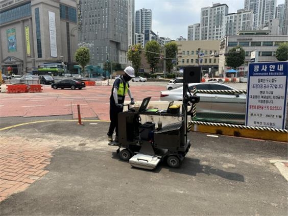 도시철도 공사장 땅꺼짐 예방…서울시 '육안+GPR+AI' 3중 점검