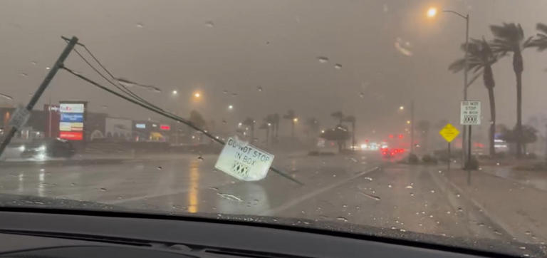 Monsoon causes Sky Harbor damage, downed trees in Tempe, flood concerns ...