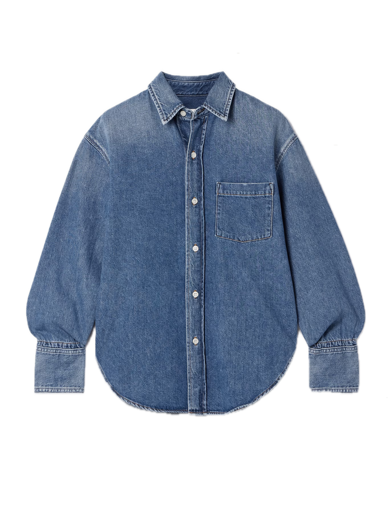 Le 6 camicie di jeans che accompagneranno l'autunno 2025