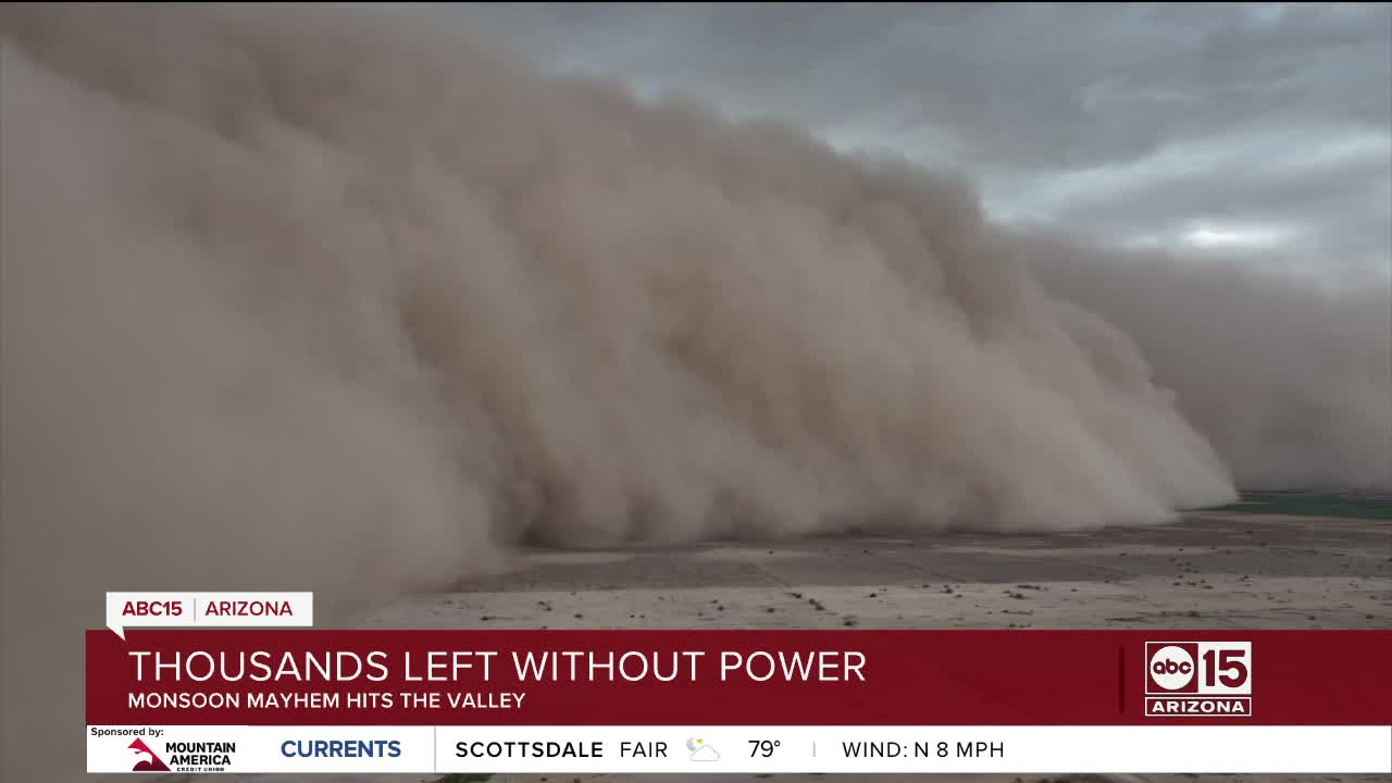 Biggest Dust Storm In Years Slams The Valley