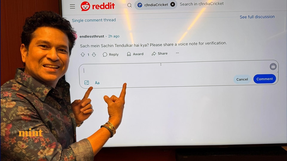 Fan asks Sachin Tendulkar to prove his identity: Check his hilarious ...