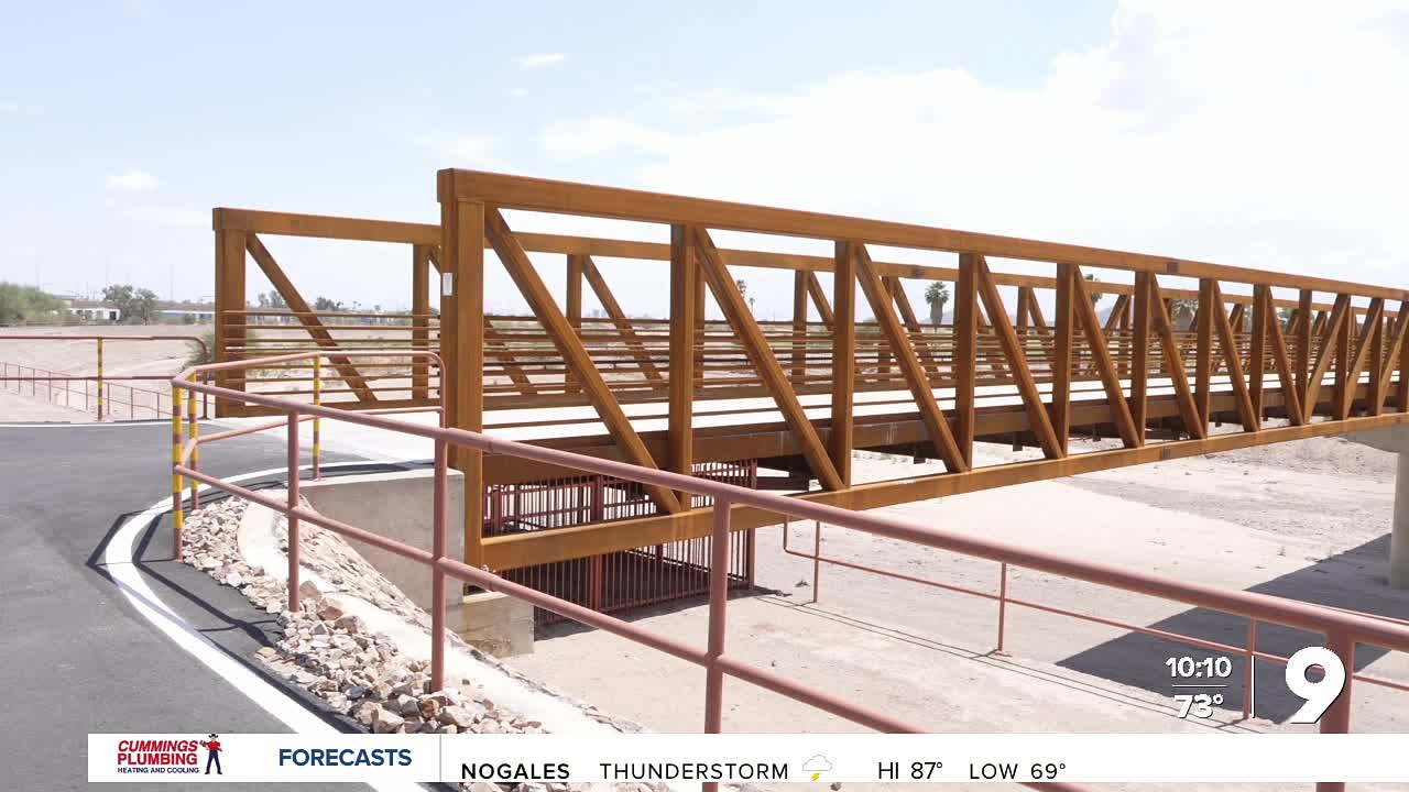 New pedestrian bridge allows more access for loop users