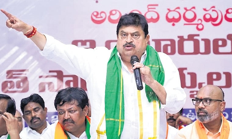 BJP state president Ramchander Rao claims several Congress, BRS leaders ...