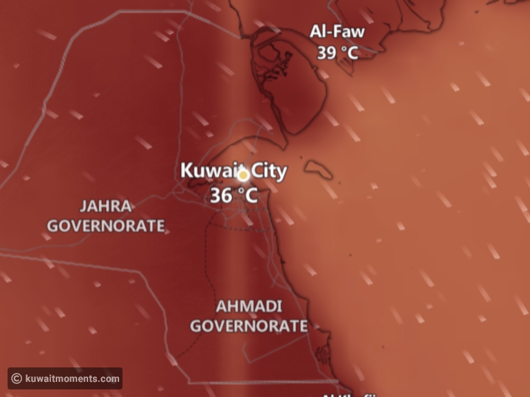 Scorching Heat with Highs of 46°C: Kuwait City Weather, August 26