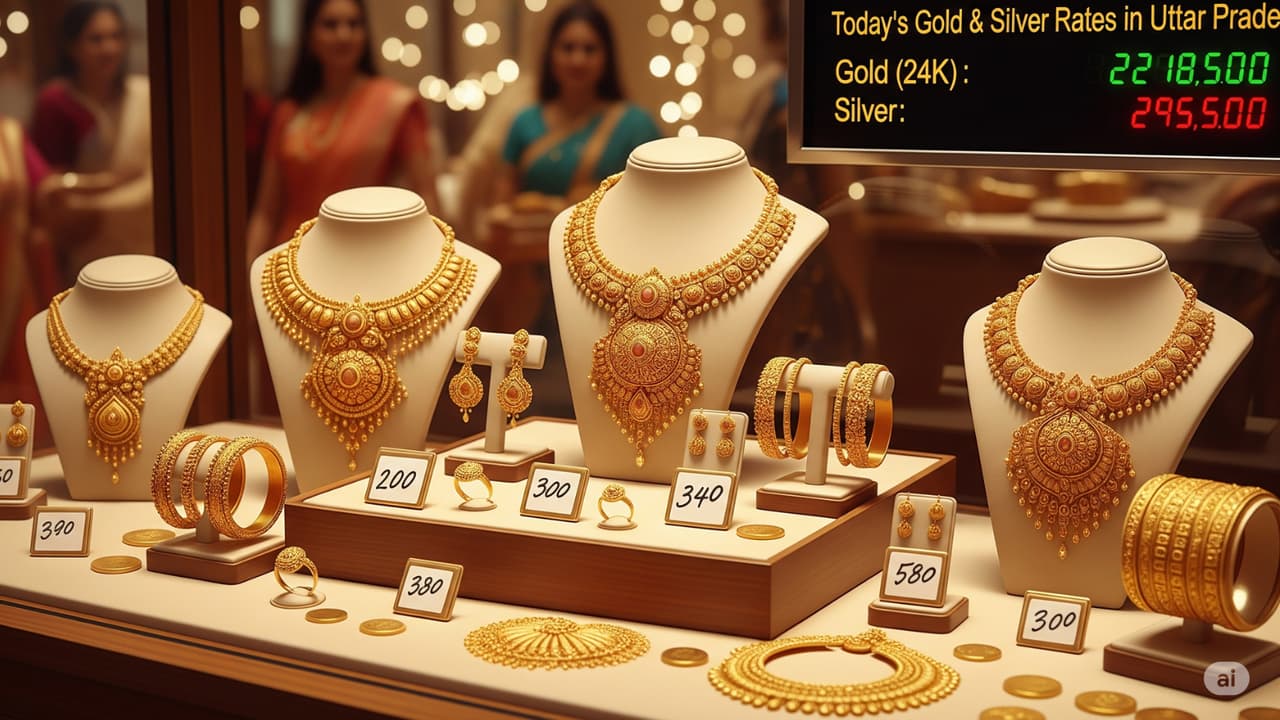 Gold Price Today: লক্ষ্মীবারে অনেকটাই কমলো সোনার দাম! ২২ ও ২৪ ক্যারেট ...