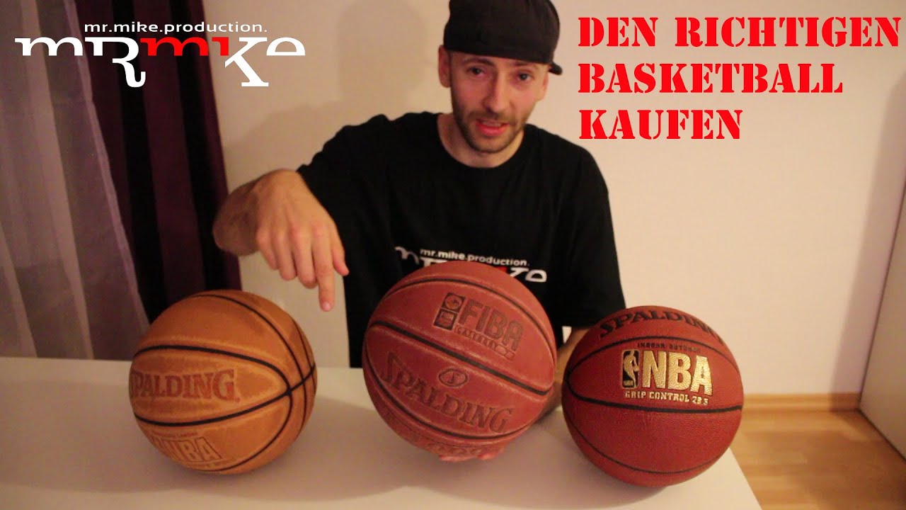 Die richtige Wahl beim Basketball " BALL " Kauf - Worauf muss man achten