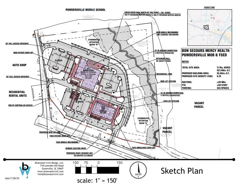 Bon Secours to add health facility in Powdersville to 'expand access to ...