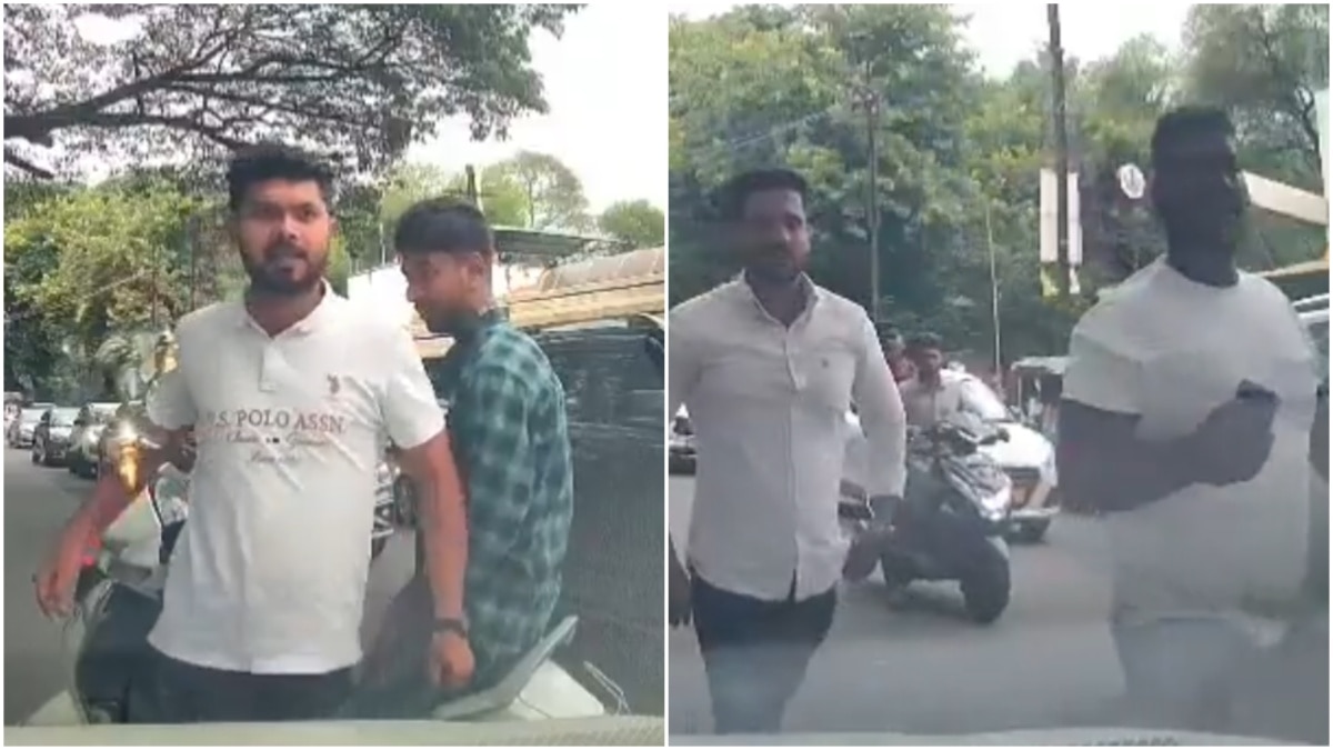 Pune Road Rage Viral Video: Driver Attacked, Left Bleeding After ...