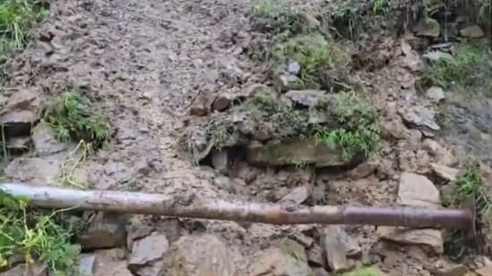 Jammu rain: Landslides block roads, rivers flow close to danger mark ...
