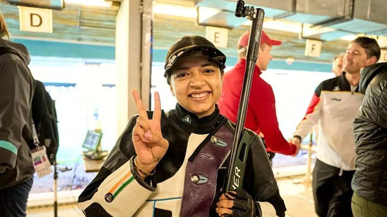 India clinches women's 50m rifle 3-positions team gold at Asian ...