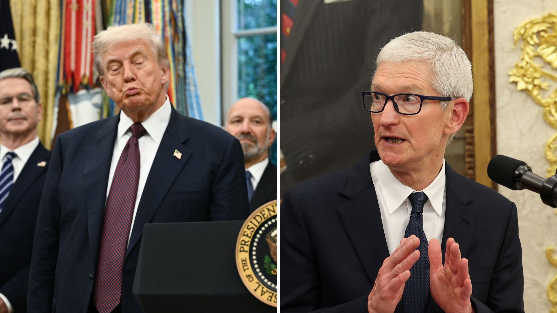 Apple and the golden gift for Trump