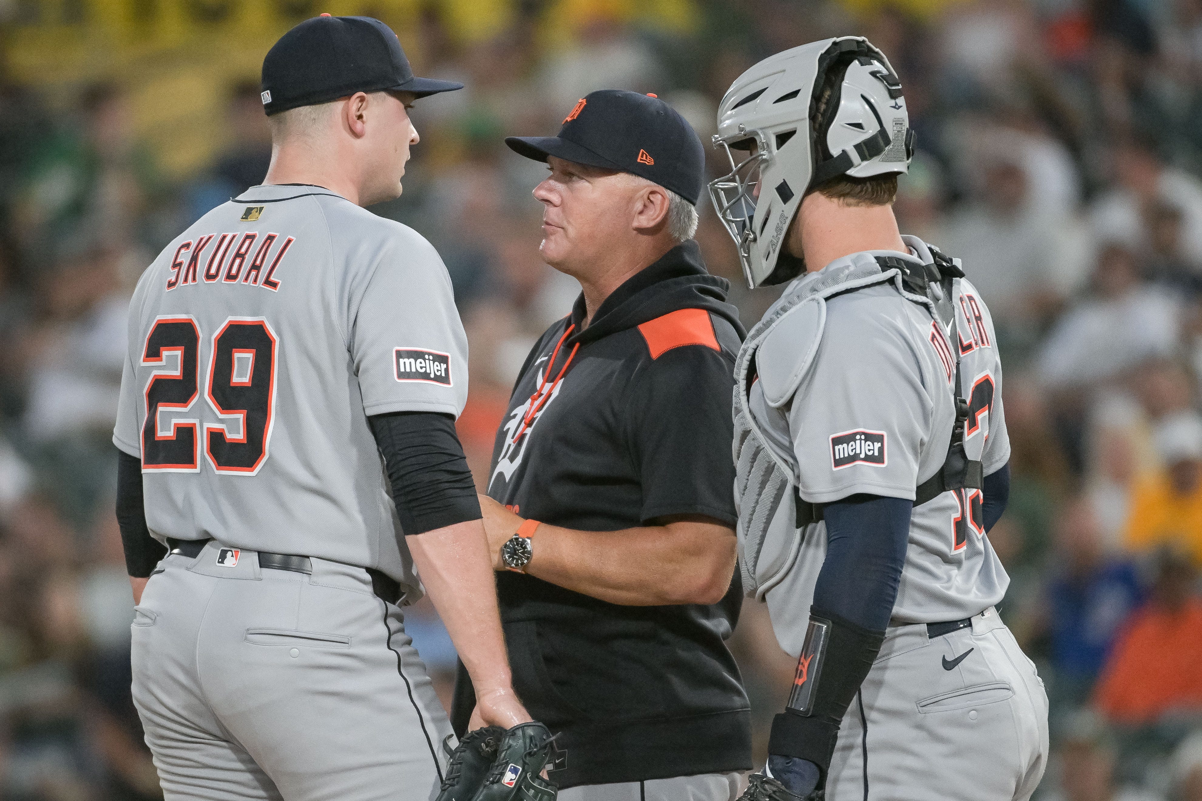 Detroit Tigers' Tarik Skubal on umpire disputes: 'I probably just ...