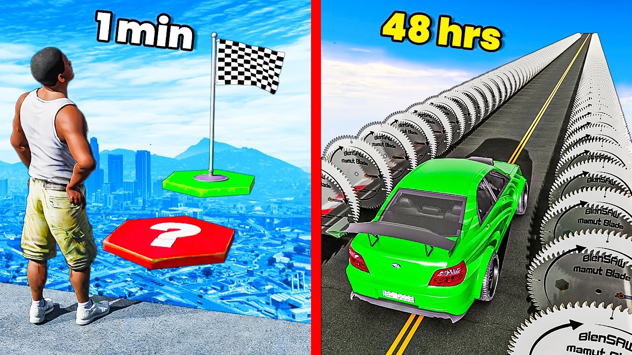 30 Minute vs 48 Hour Challenge in GTA 5