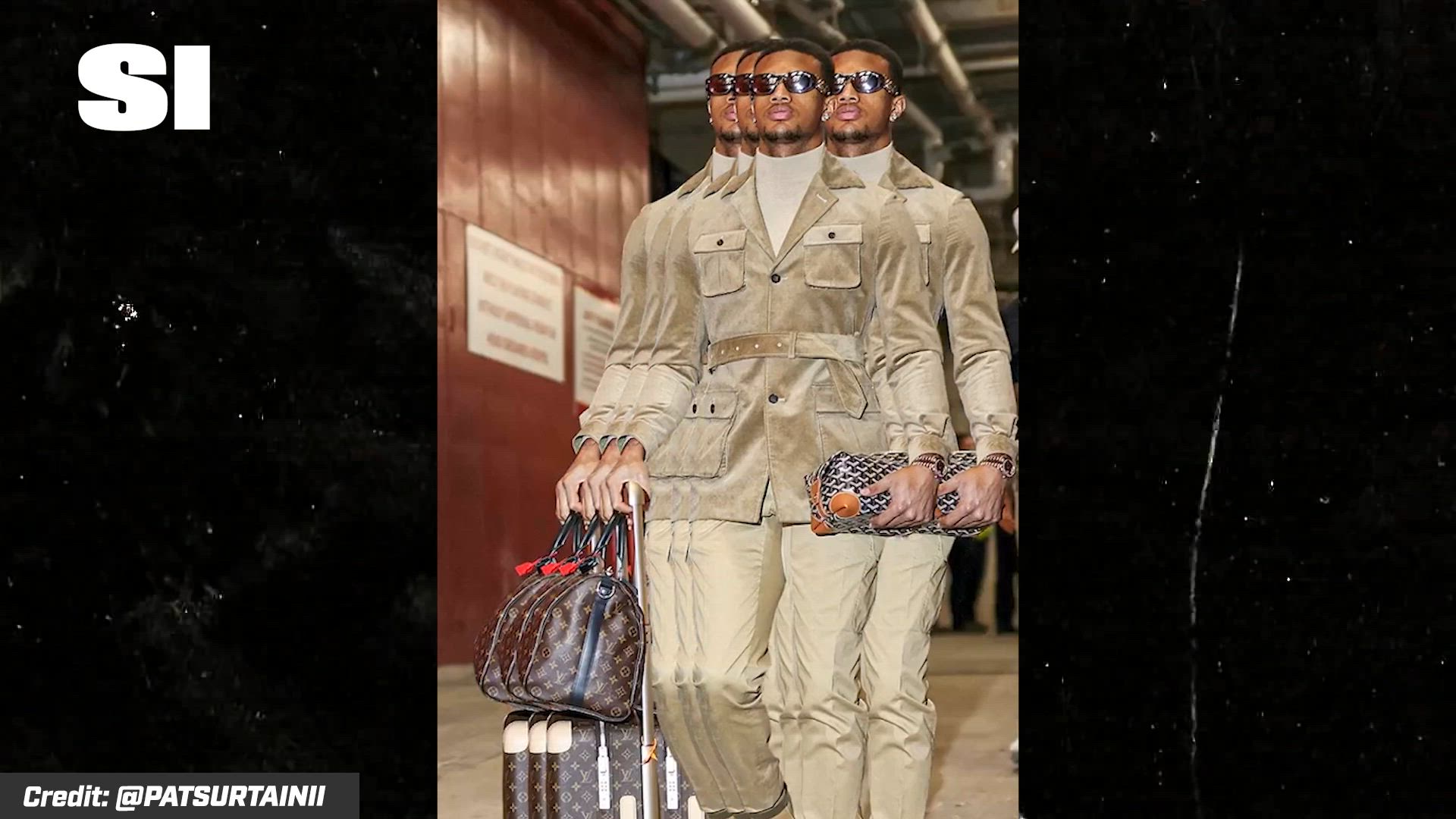 Patrick Surtain II Walks His Dog and Talks Tattoo Tribute to His Father ...