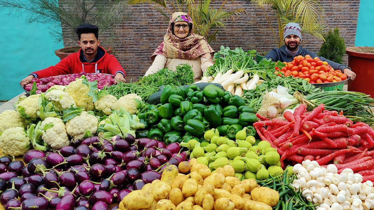 Village-Style Sabz Diwani Handi Made from Scratch