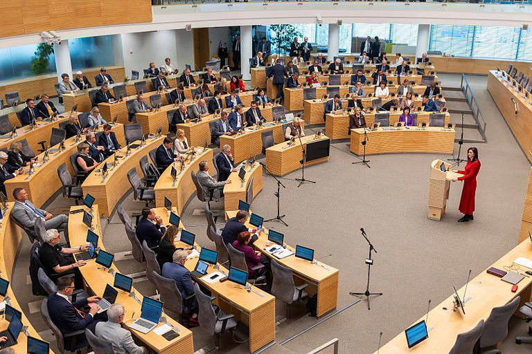 Former labour union leader Inga Ruginienė becomes Lithuania's new prime ...