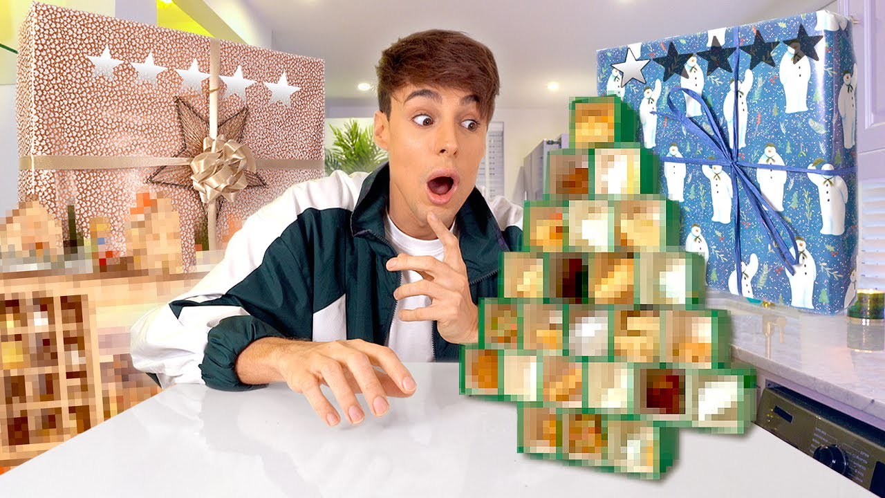 Ordering holiday advent calendars from rival chocolate makers