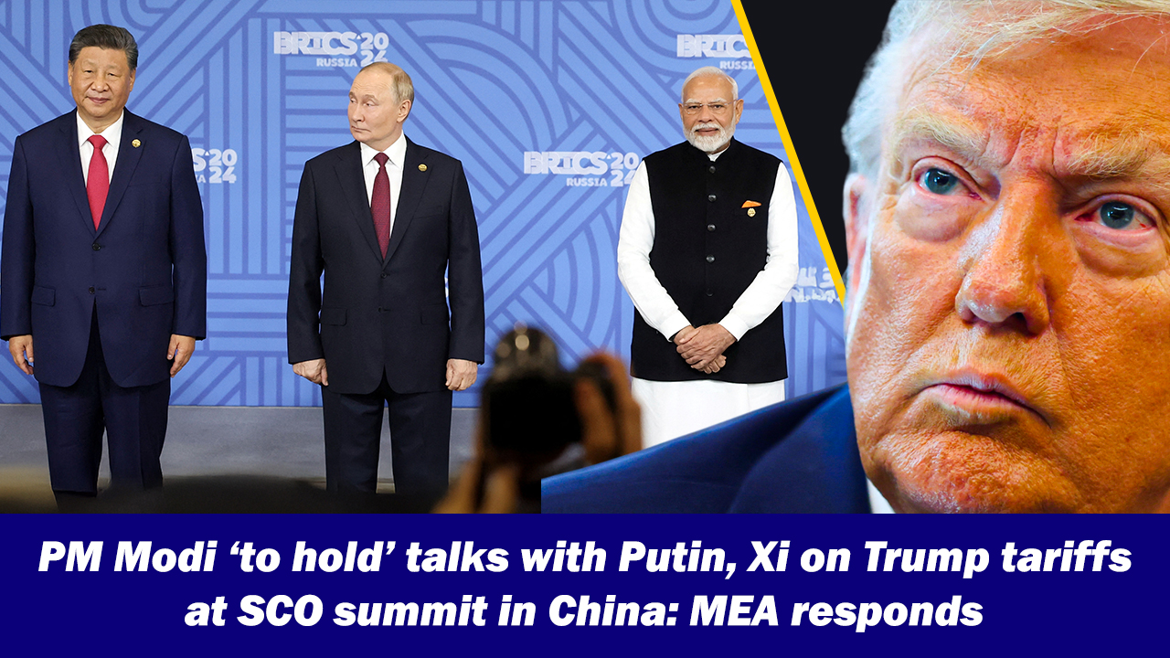 PM Modi ‘to hold’ talks with Putin, Xi on Trump tariffs at SCO summit ...