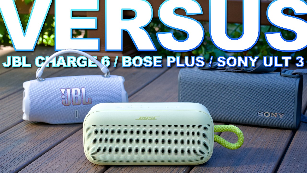 Bose SoundLink Plus vs JBL Charge 6 – Worth the Extra?