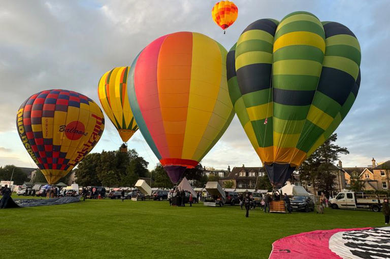 Strathaven Balloon Festival soars to new heights as 35,000 marvel at ...