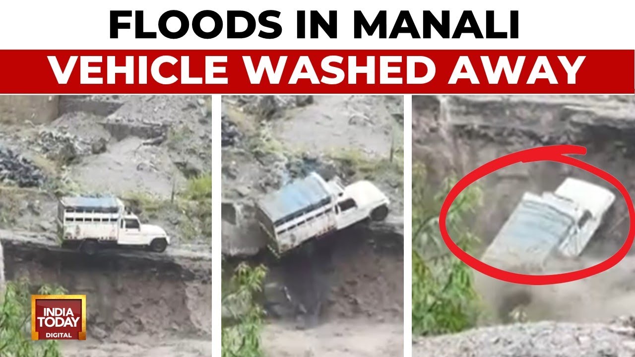 Himachal flood fury: Kullu-Manali highway washed away, Punjab on alert