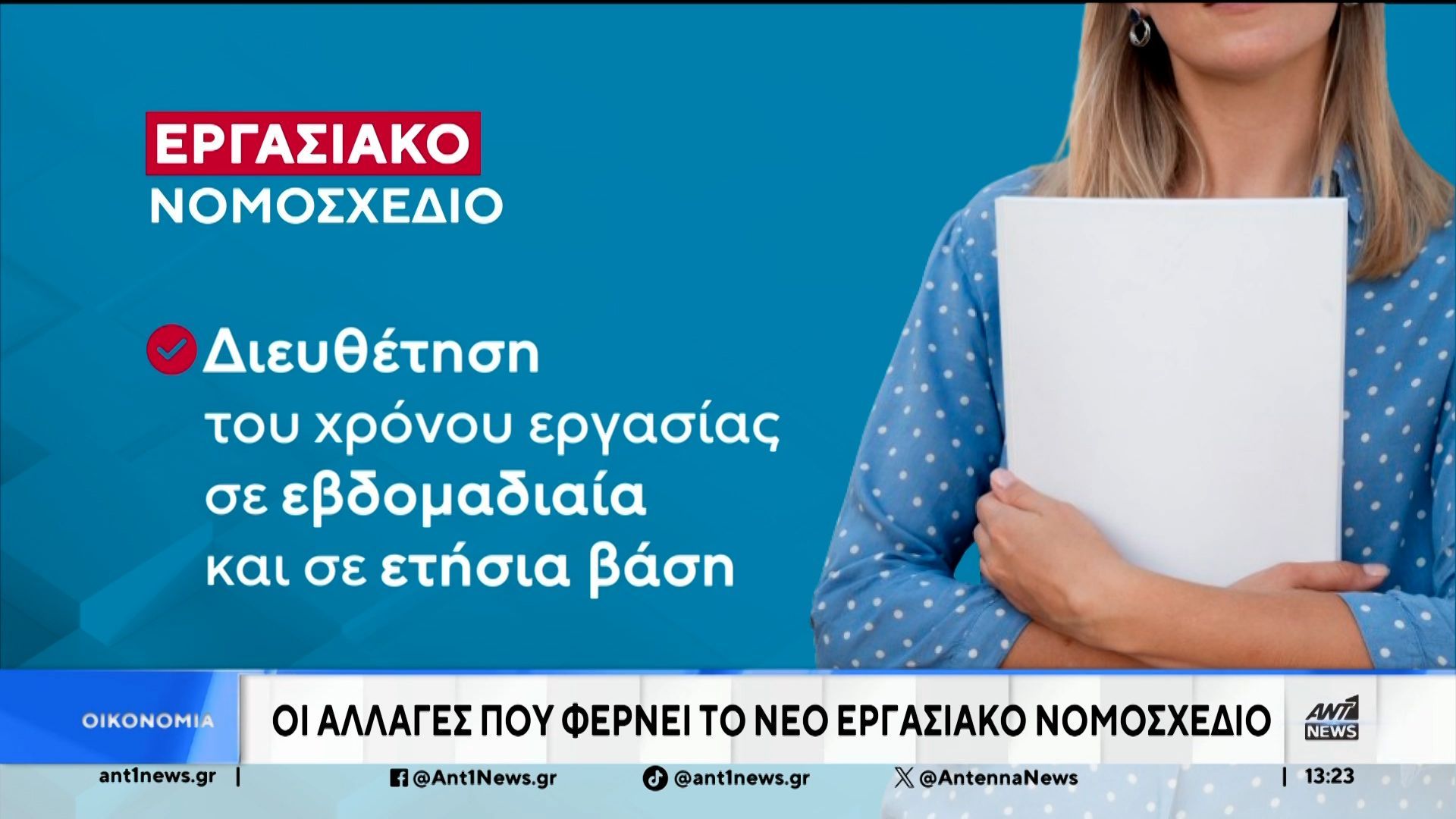 Νέο εργασιακό νομοσχέδιο: 13ωρη απασχόληση, 10ωρη εργασία και ...