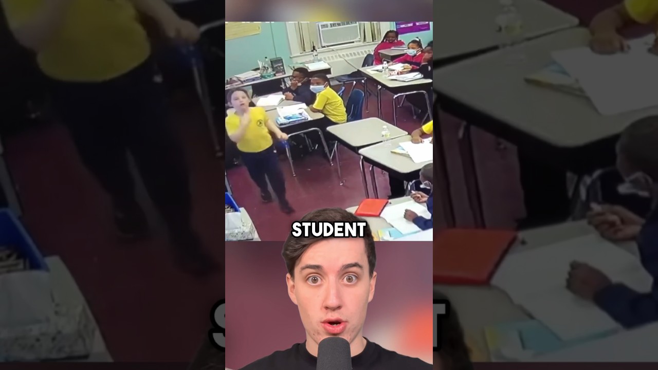 How a teacher reacted instantly to save a student