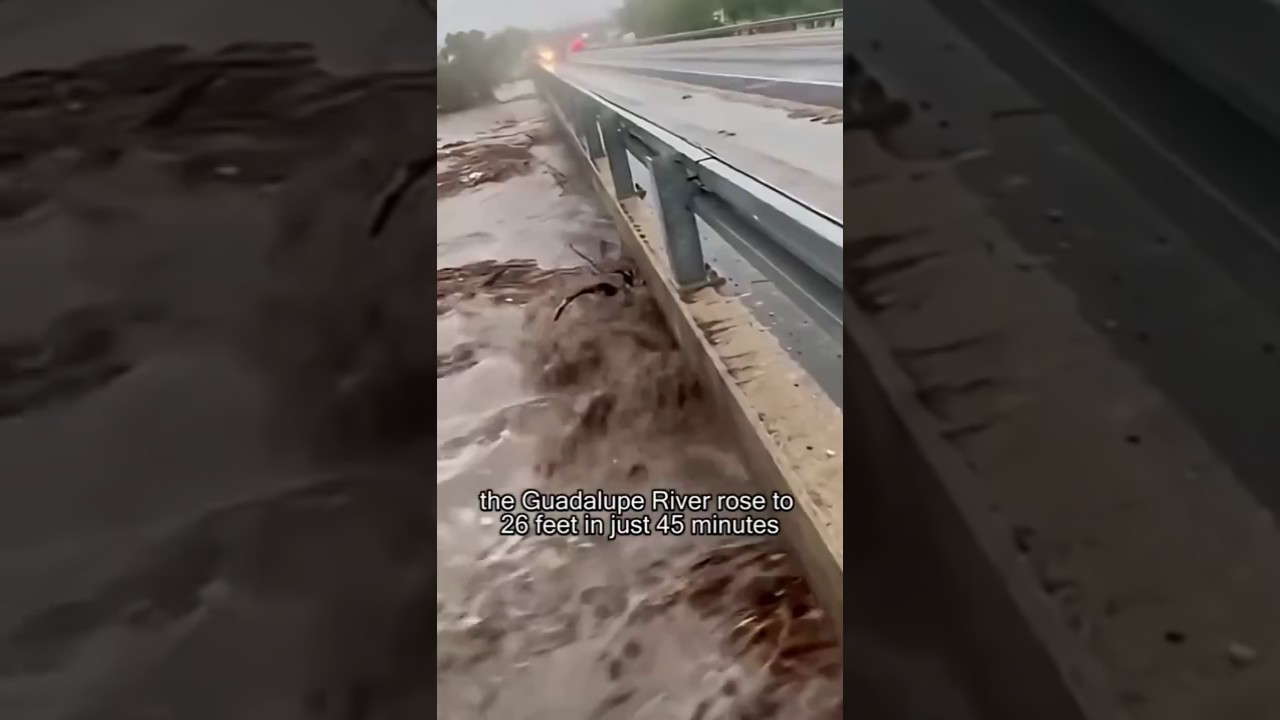 Flash floods strike Texas: how fast they can happen